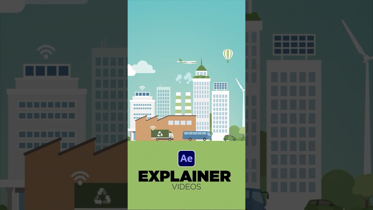 How to Create Explainer Videos in After Effects #tutorial