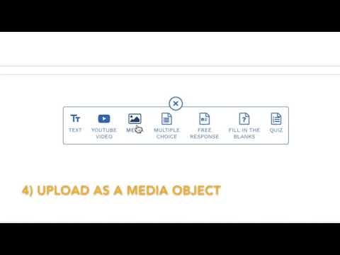 Uploading html5 Simulations into Student Learning Space