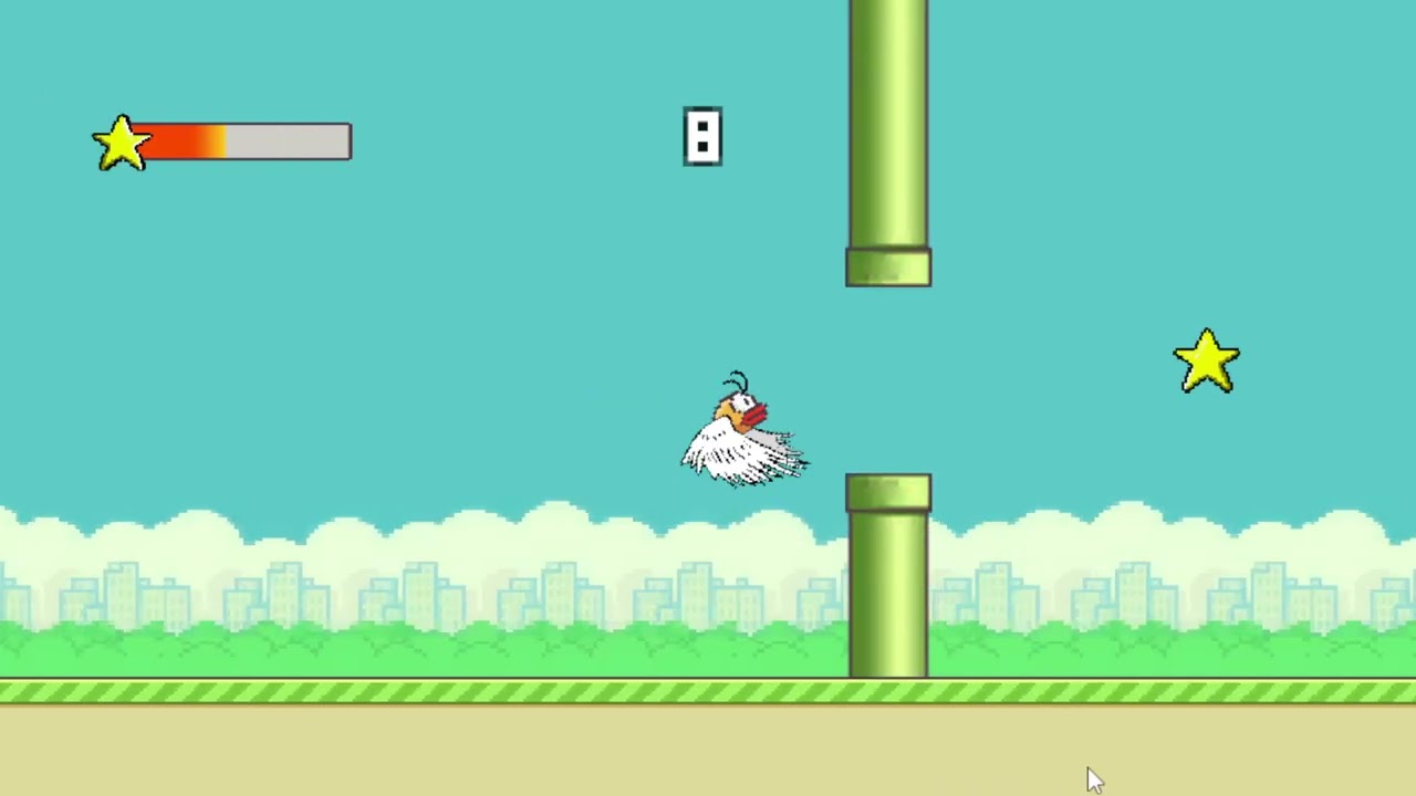 Flappy Bird Custom - 2D Gameplay Demo