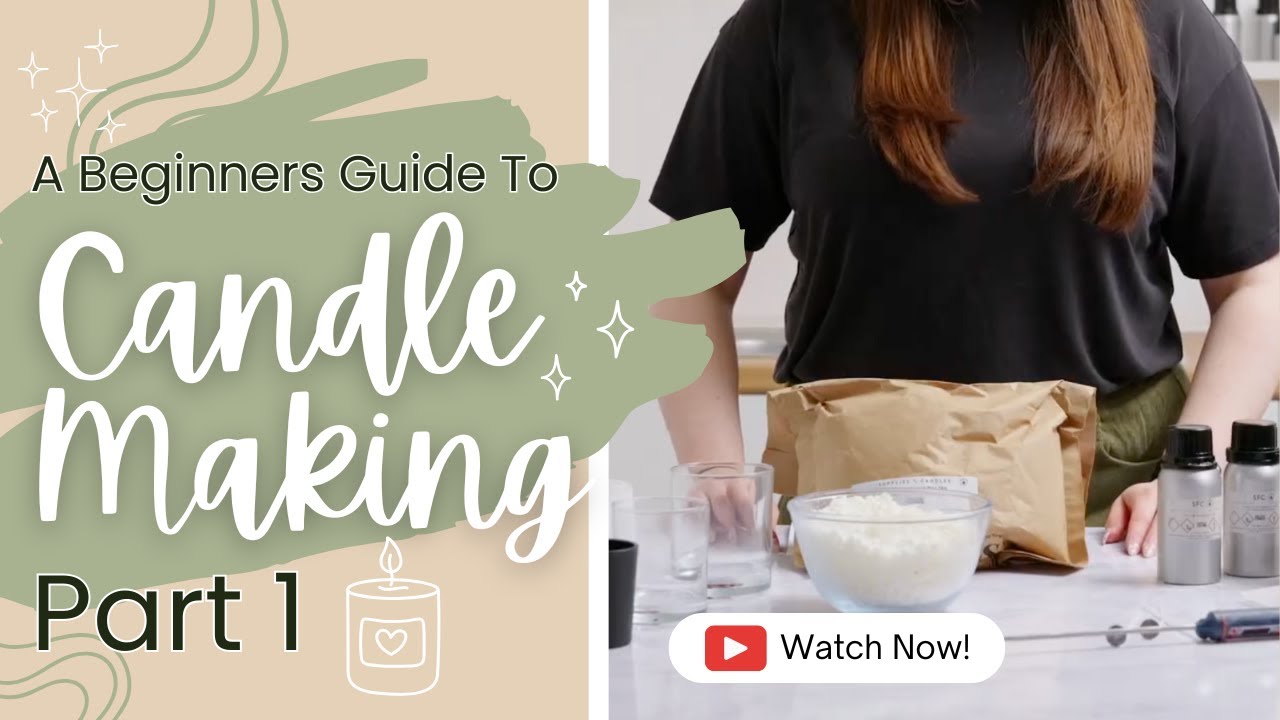 🎥 Beginner’s Guide to Candle Making | Step-by-Step Tutorial 🕯️