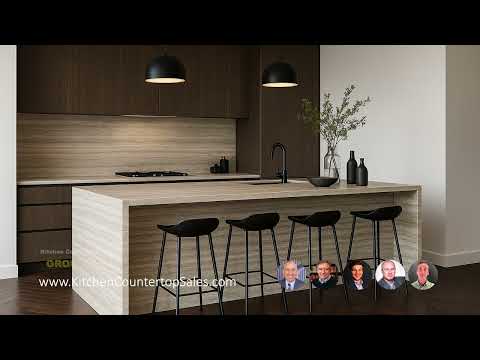 Laminam Travertino Grigio Venato | Porcelain Countertops & Luxury Kitchen Designs in Los Angeles
