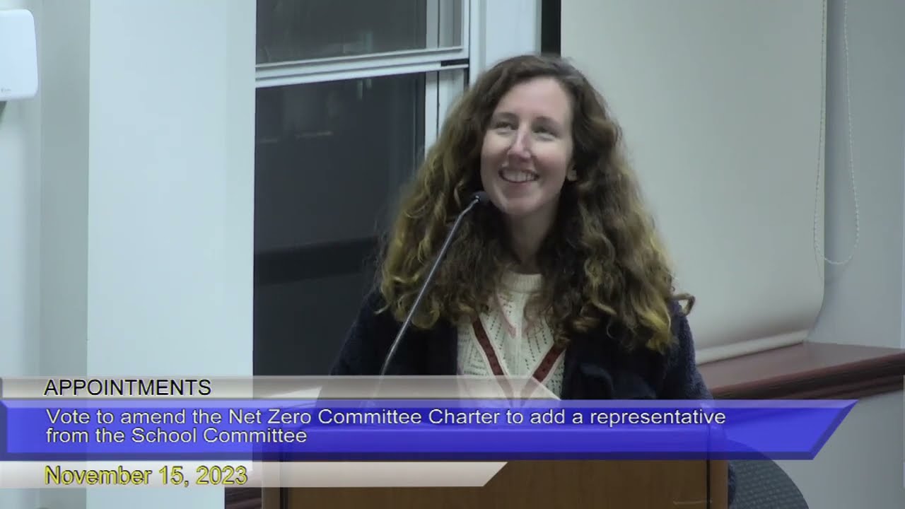 Natick MA Select Board Meeting November 15, 2023