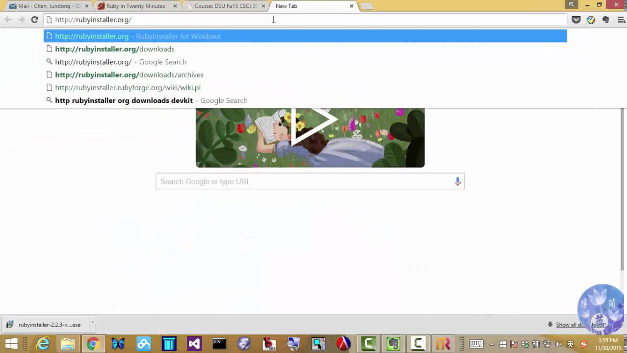 Ruby Programming with RubyMine IDE---Hello World!