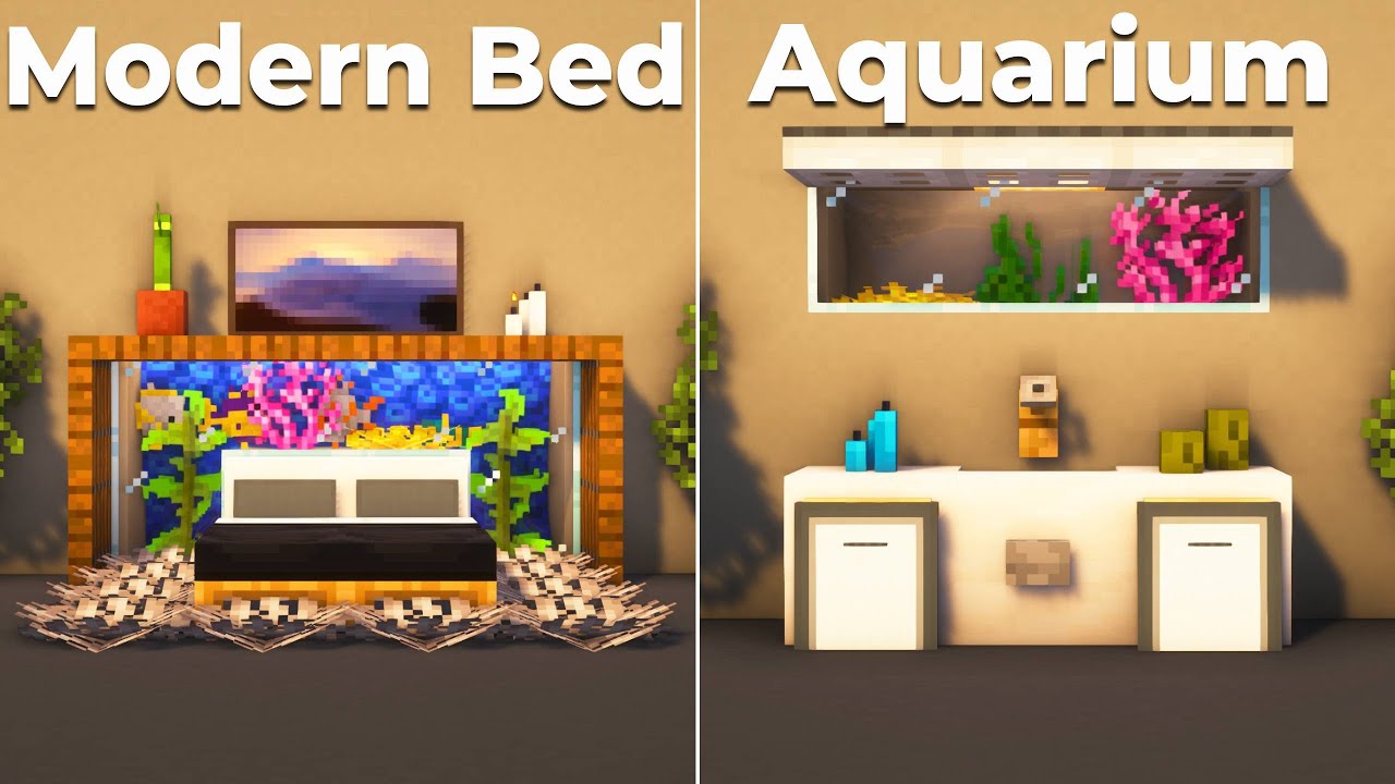 20+ MODERN Build Hacks & Designs! - Minecraft Builders