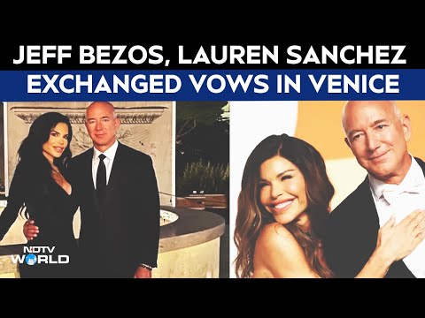 Jeff Bezos Wedding | Jeff Bezos, Lauren Sanchez Exchanged Vows In Star-Studded Venice Party