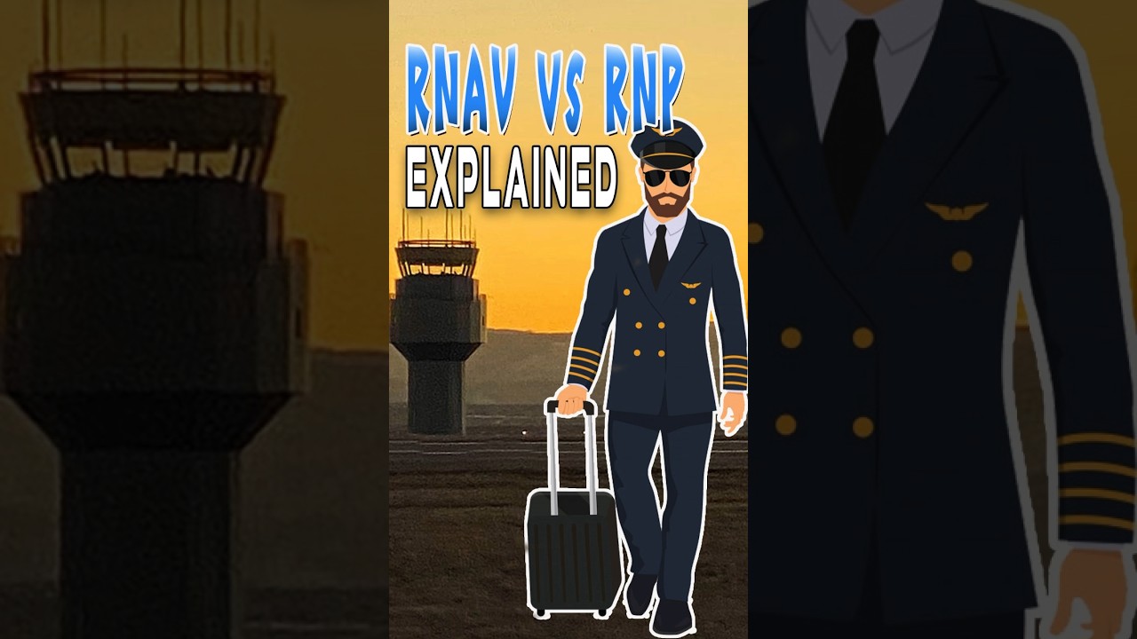 Understand RNAV & RNP in Under 60 Seconds #shorts
