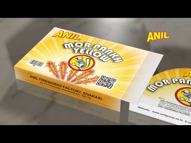 Anil Fire Works - Anil Mor Pankh Yellow Crackers Manufacture ...