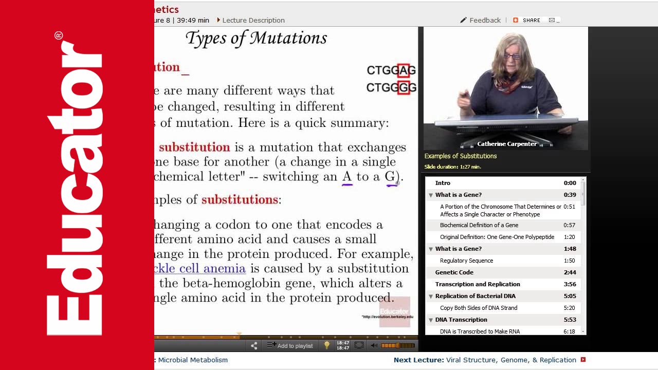 “Microbial Genetics” | Microbiology with Educator.com