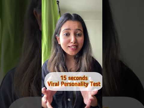 15 Seconds Personality Test | Know Who You REALLY Are | Shorts | Quick Personality Test Quiz