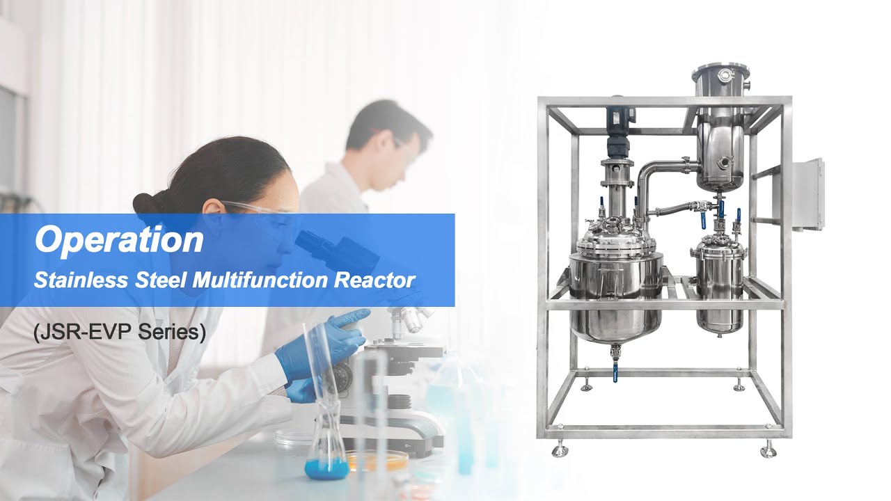 Lab1st Stainless Steel Multi Function Jacketed Reactor