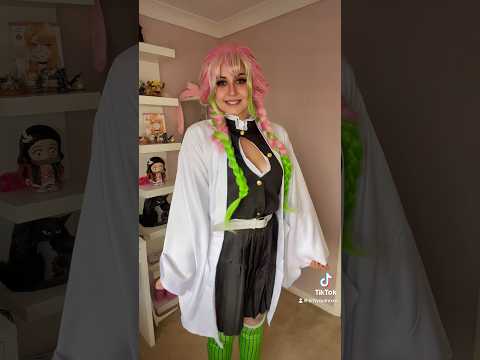 New Cosplay! Mitsuri Kanroji 🍡✨ #demonslayer #mitsurikanroji #anime #manga #hashira