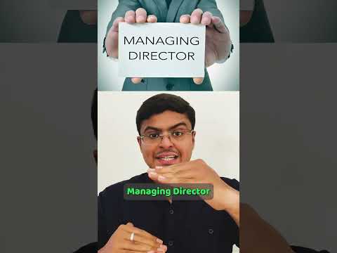 CEO, MD and Chairman me kya difference hai  #shorts