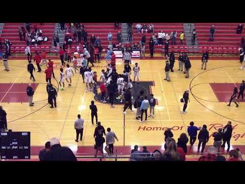 Reading vs Daniel Boone High School Boys' Varsity Basketball