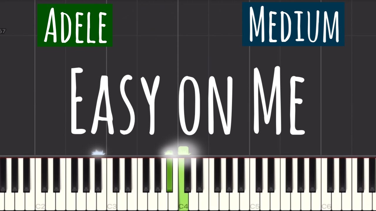 Adele - Easy On Me Piano Tutorial | Medium