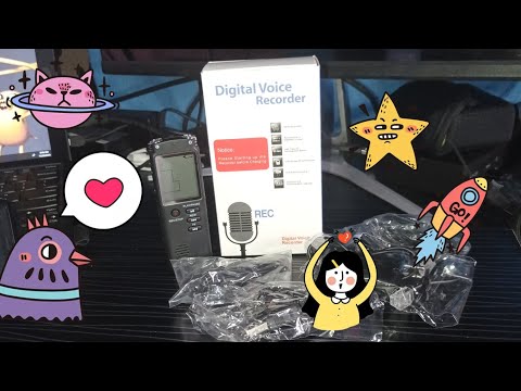 T60 Digital Voice Recorder (unboxing)