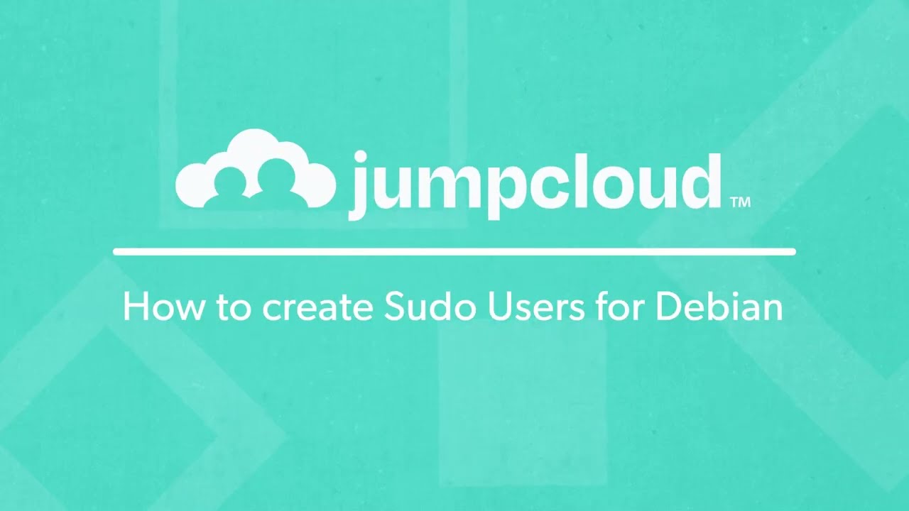 How to Create Sudo Users for Debian