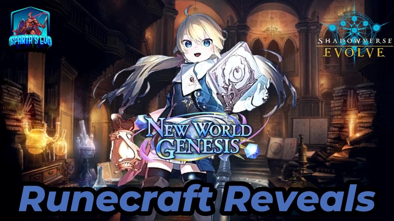Shadowverse Evolve: New World Genesis Runecraft Reveals!