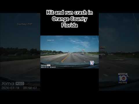 Hit and run crash in Orange County Florida