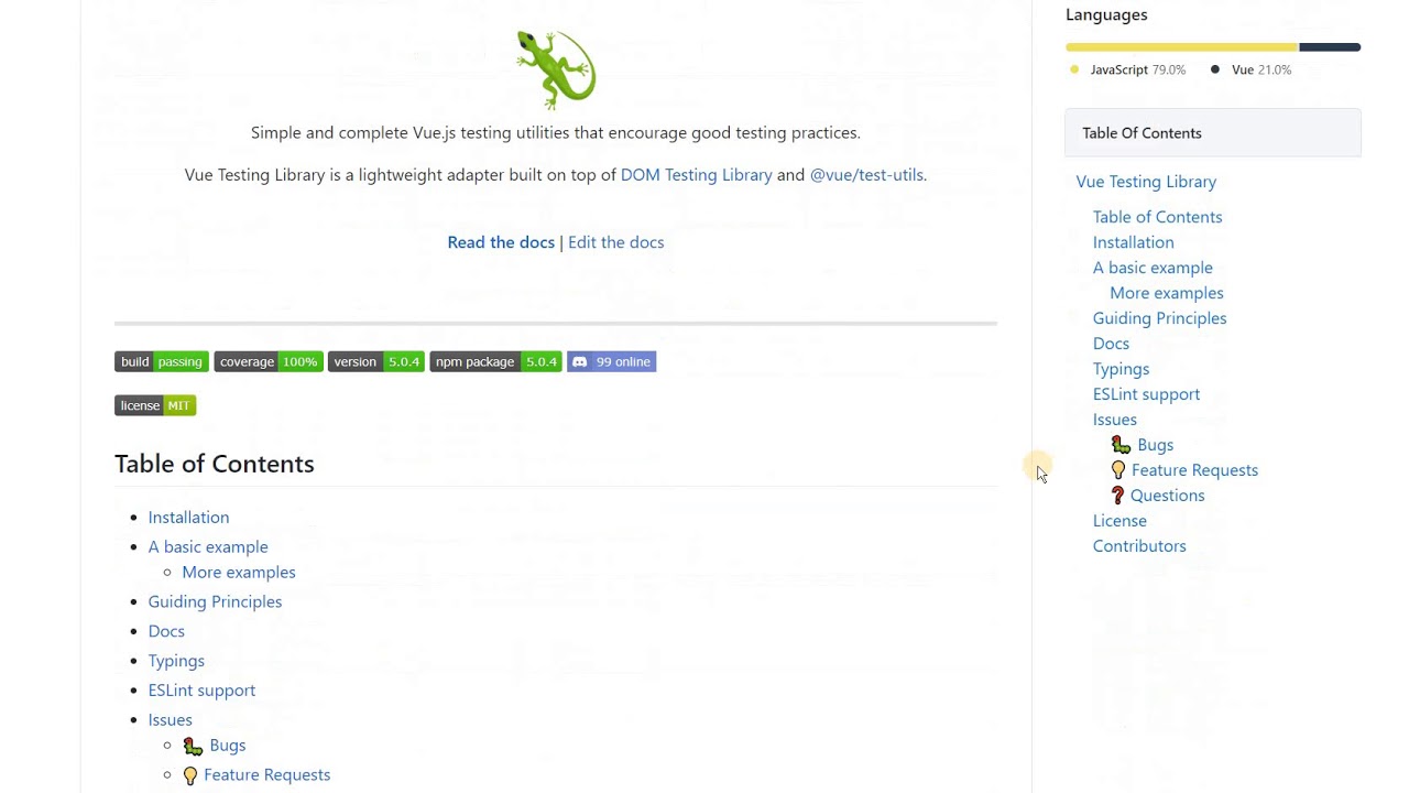 Github README TOC Chrome Extension