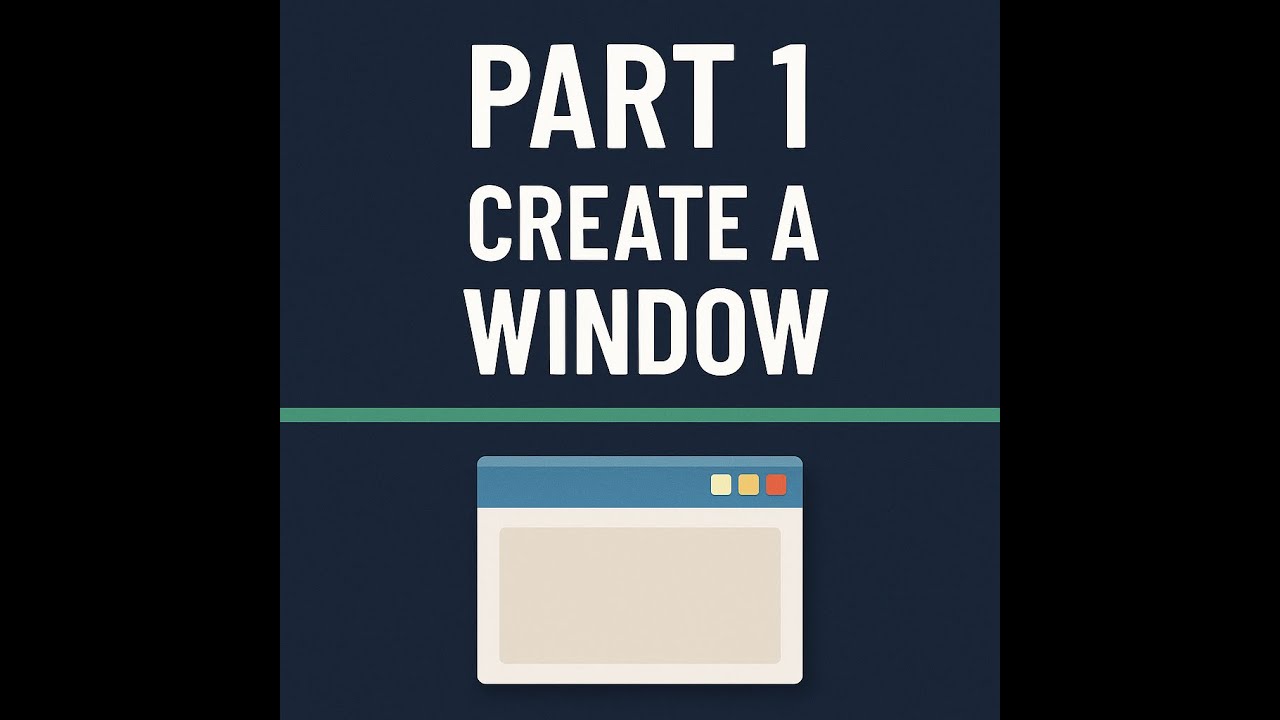Create a Ping Pong Game in Scratch | Beginner Raylib Tutorial Part 1