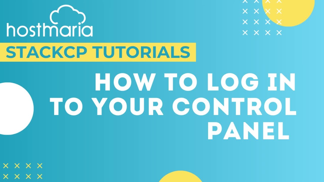 StackCP Tutorial: How to log in to Your Cloud Hosting Control Panel