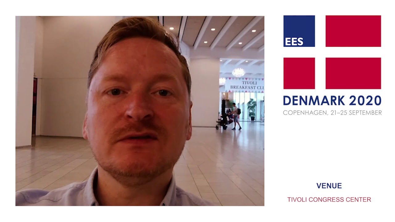 #EES2020 Greetings from Jacob Brauner (The Chairman of Danish Evaluation Society)