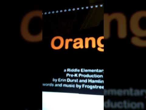 The Color Orange Song | How To Spell | Learn Orange