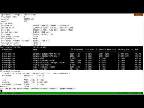 206 - Detailed info with "kubectl describe"