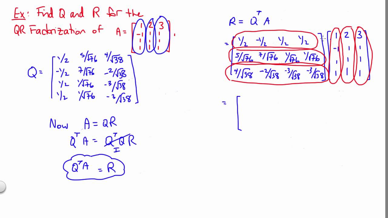 QR Factorization