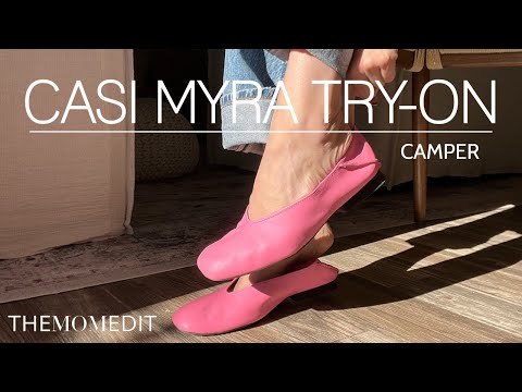 These Ballet Flats Are Actually Comfortable (+ Barbie Pink!): Camper Casi Myra Try On