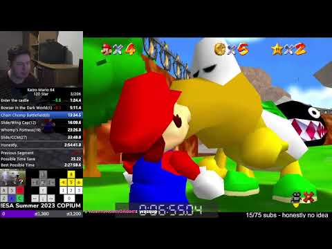 [WORLD RECORD] Kaizo Mario 64 - 120 Star in 2:36:51