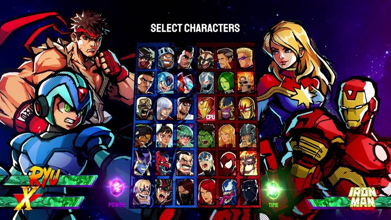 Marvel vs. Capcom: Infinite & Beyond OST - Character Select Theme