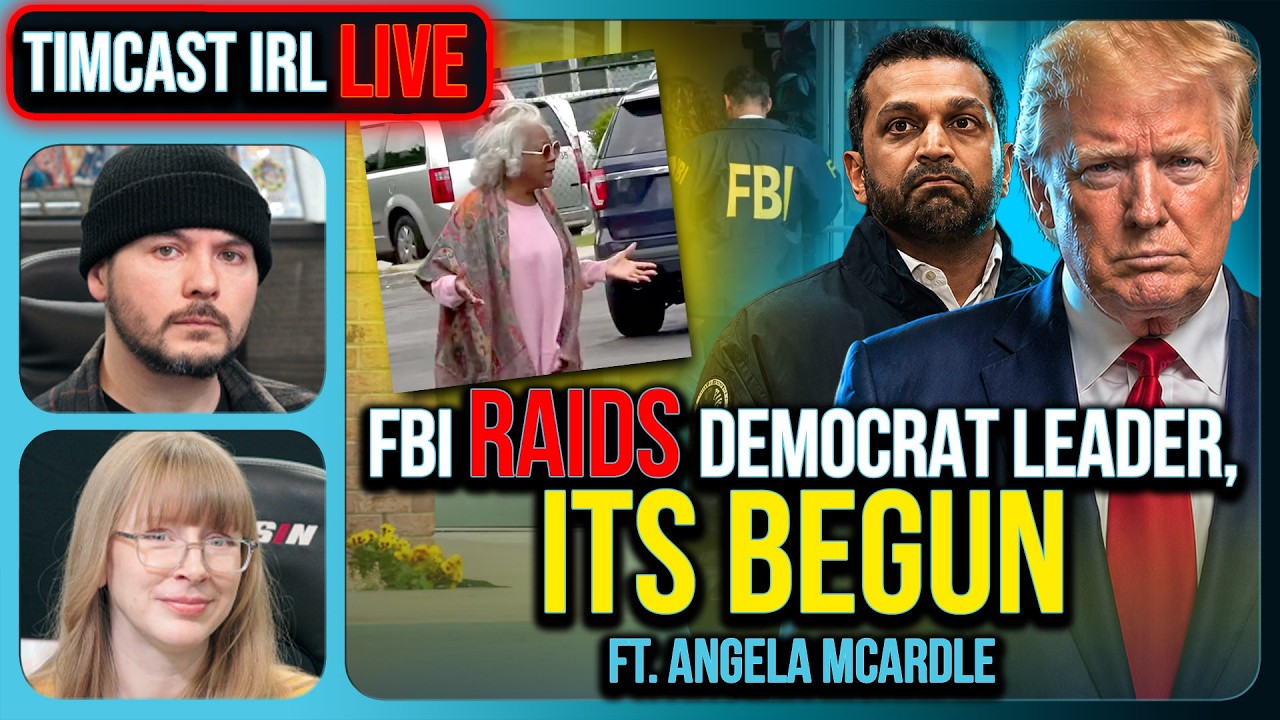 FBI RAIDS Democrat Leader, ITS BEGUN | Timcast IRL