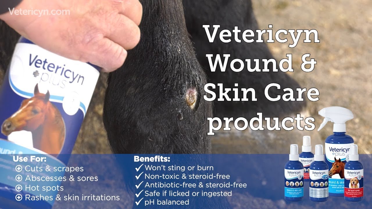Vetericyn Plus Wound & Skin Care products