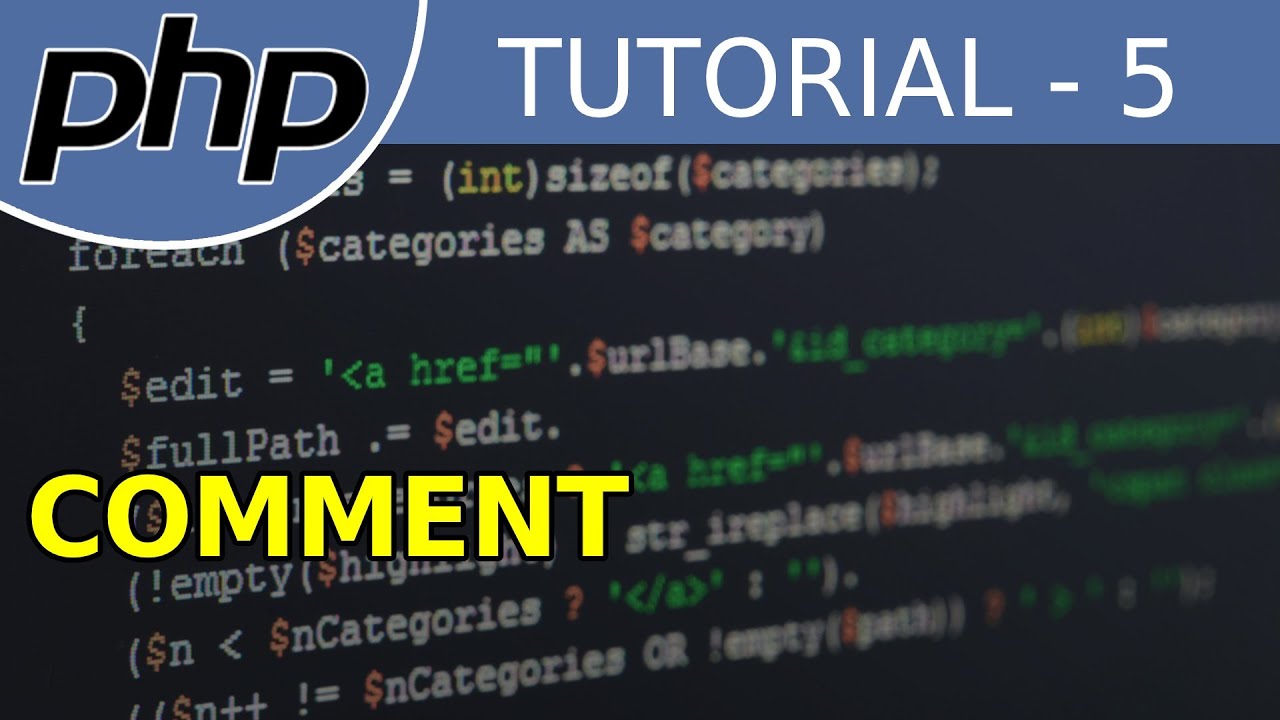 Comments - #5 PHP Tutorial For Beginners With Examples