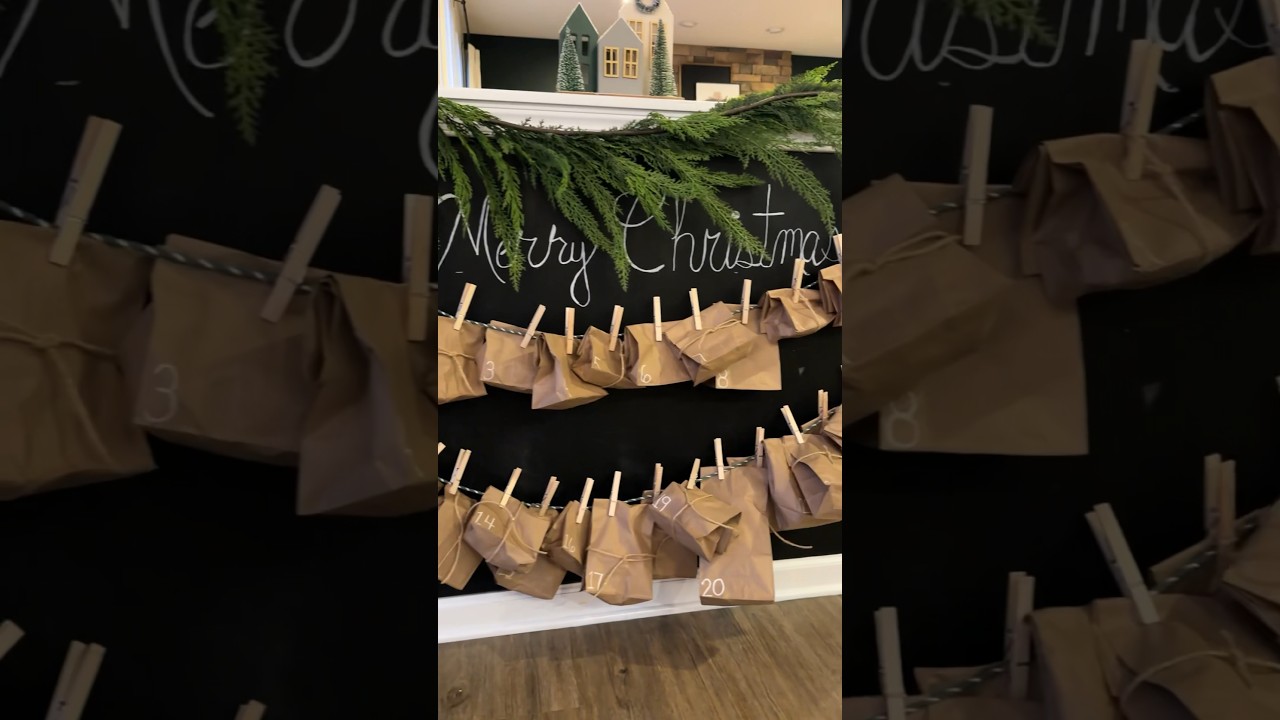 Easy DIY Advent Calendar that my kids will actually like 🙌