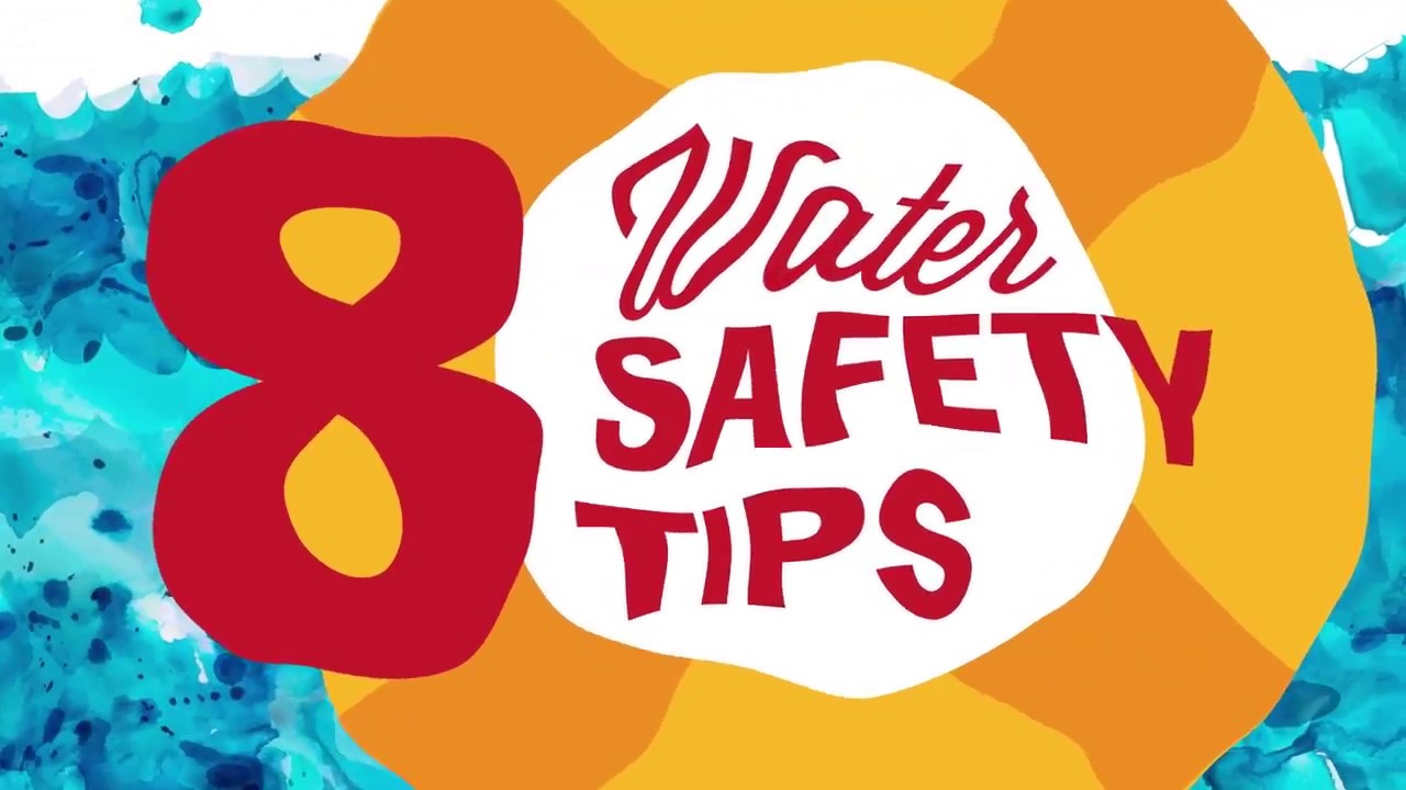 8 Water Safety Tips Infographic