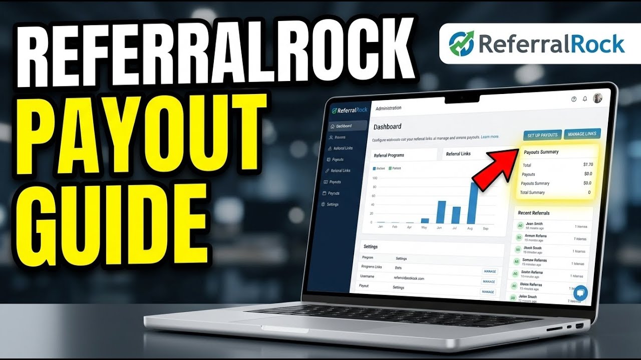 How to configure ReferralRock for referral links and payouts - Full Guide