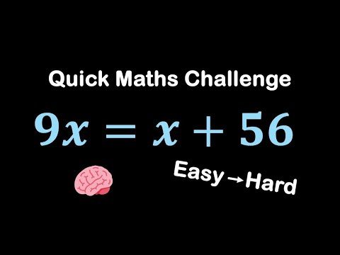 What is the 9th root? - Quick Maths Challenge 31