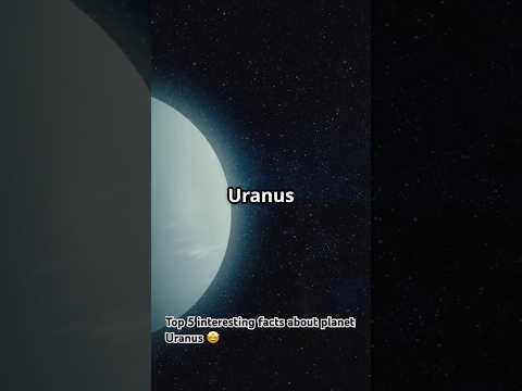 Top 5 interesting facts about planet Uranus π€©. #space #solarsystem #amazing #usa #india #canada#yt