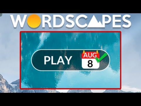 Wordscapes Daily Puzzle August 8, 2024