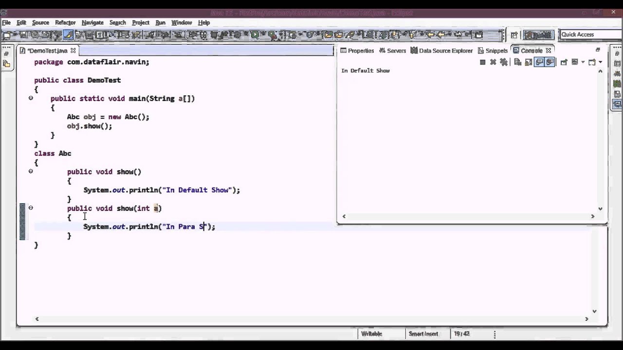 Java Method Overloading