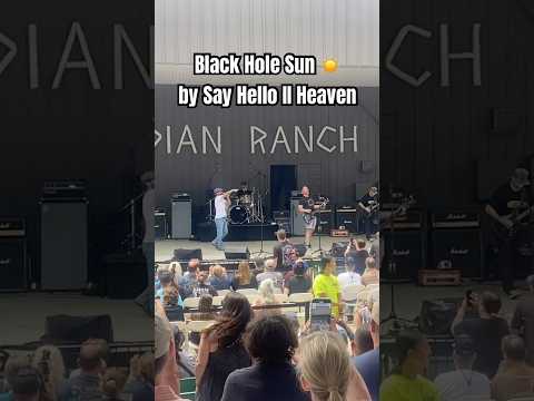 Say Hello II Heaven Plays “Black Hole Sun” #concert #shorts #music #grunge
