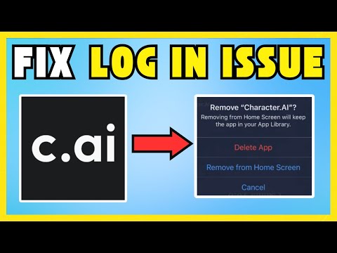 Character AI App Won't Let Me Log  In [How To Fix]