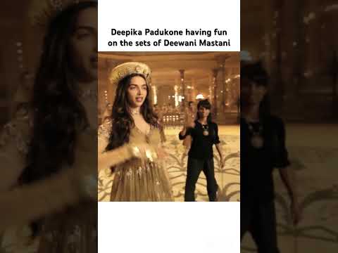 Deepika Padukone in behind the scenes of deewani Mastani song #deepikapadukone #deewanimastani