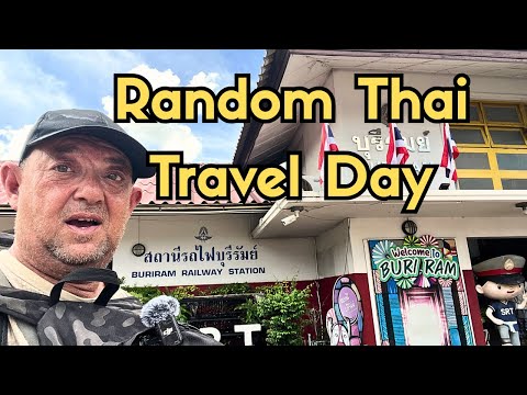 Travel Day – Korat to Buriram by Train