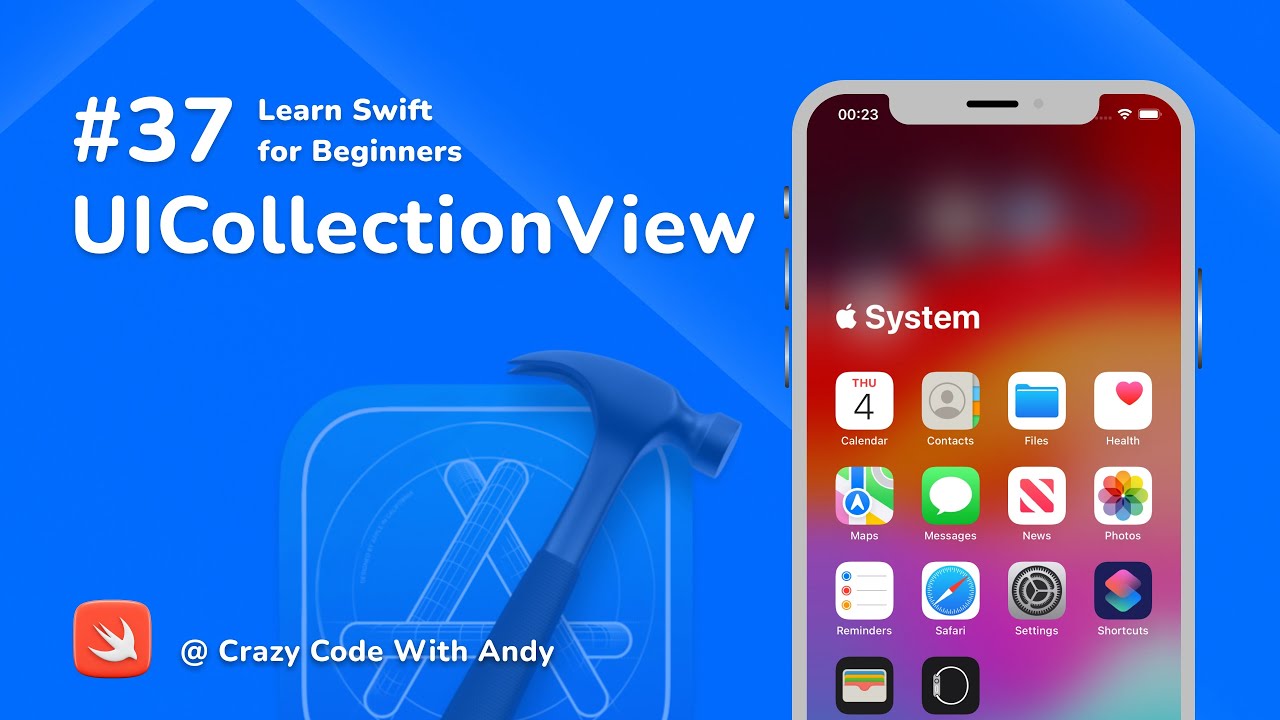37. UICollectionView in Swift - Learn Swift For Beginners
