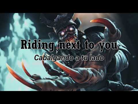 Iron Maiden - The Writing On The Wall (Lyrics/Letra) Sub Español