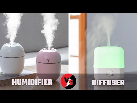 Humidifier vs Diffuser