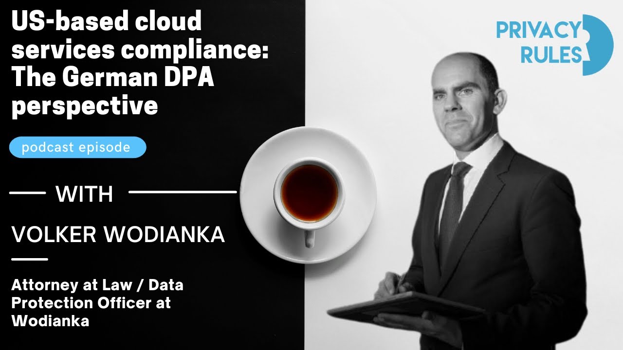 US-based cloud services compliance: The German DPA perspective